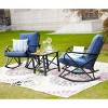 3pc Rocking Patio Set - Patio Festival : Target