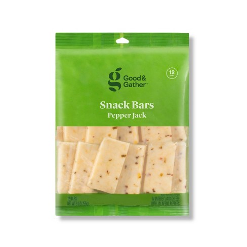 Pepper Jack Cheese Snack Bars - 9oz/12ct - Good & Gather™ : Target