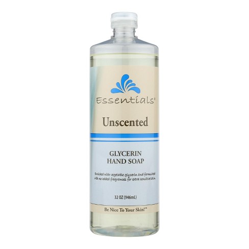 Clearly Natural Essentials Unscented Glycerin Hand Soap - 32 Fz : Target