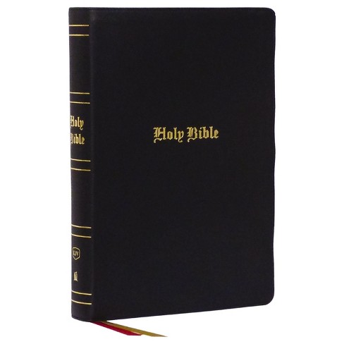 Kjv Holy Bible: Super Giant Print With 43,000 Cross References, Black ...
