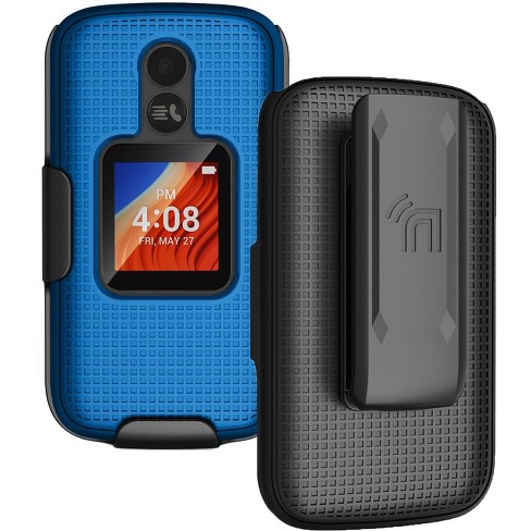 Nakedcellphone Case And Belt Clip Holster Combo For Alcatel Tcl Flip 2 ...