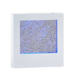 9" Led Volcano Light Box White - Adesso : Target
