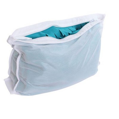Unique Bargains Stocking Underwear Clothes Zippered Mesh Washing Bag ...