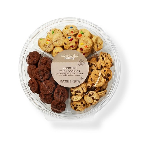 Mini Cookie Tray Variety Pack - 21oz - Favorite Day™ : Target