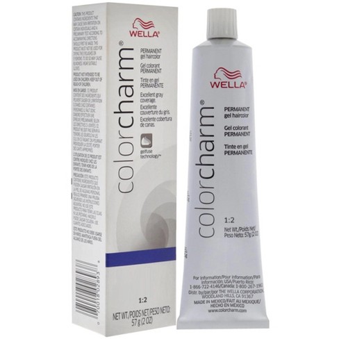 Wella Color Charm Gel - Permanent Gel Haircolor Colorcharm Dye Hair ...