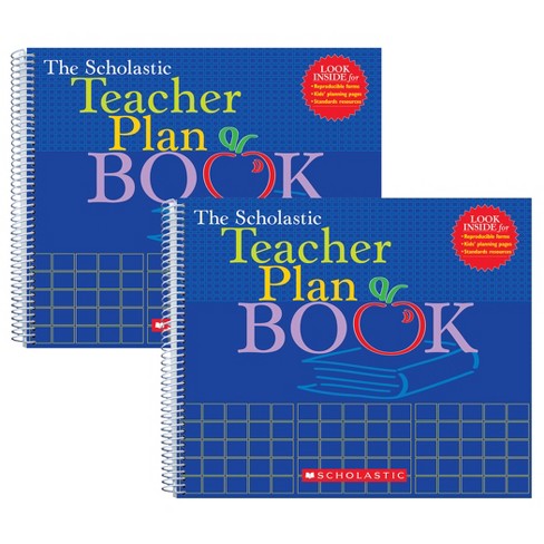 Scholastic Teacher Resources Teacher Plan Book (updated), Pack Of 2 ...