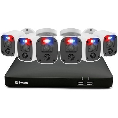 Dvr8-5680 4k / 2tb / 6x Pro-4kmqb Bullet Swannforce Analog Cctv Cameras ...