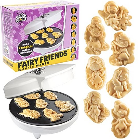 Cucinapro Fairy Mini Waffle Maker- Creates 7 Different Fairy Shaped ...