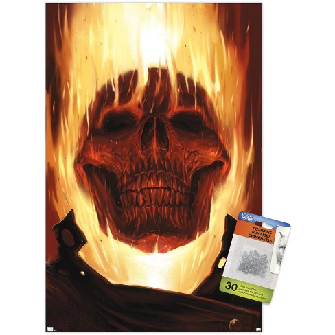 Trends International Marvel Comics Ghost Rider - Ghost Rider #23 Unframed Wall Poster Print ...