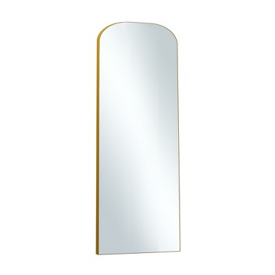 20" X 58" Full Length Floor Mirror Gold - Threshold™: Modern Leaning ...