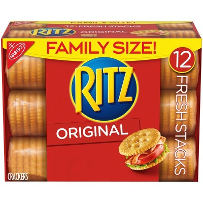 Ritz Original Crackers - Fresh Stacks, Family Size - 17.8oz : Target