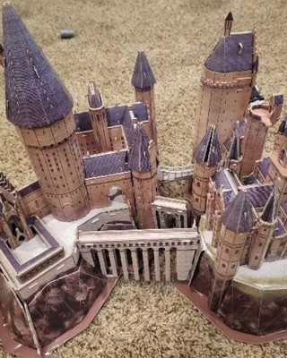 4d Build - Harry Potter Hogwarts Castle Model Kit Puzzle 209pc : Target
