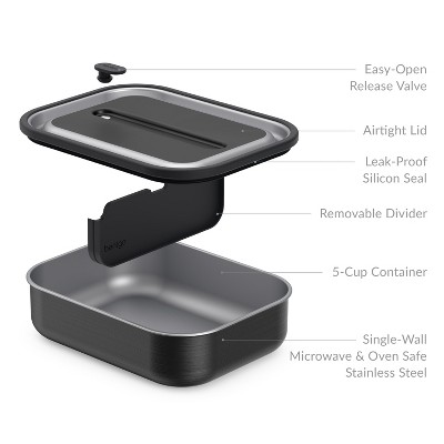 Bentgo Microsteel Leakproof Lunch Bento Box | eBay