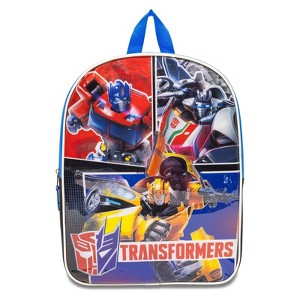 TRANSFORMERS, 15" Boys' Backpack with Padded Straps & Zip Compartment ...