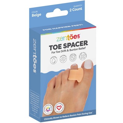 Zentoes Triple Loop Toe Crest For Hammer Toes - Beige - 2pk : Target