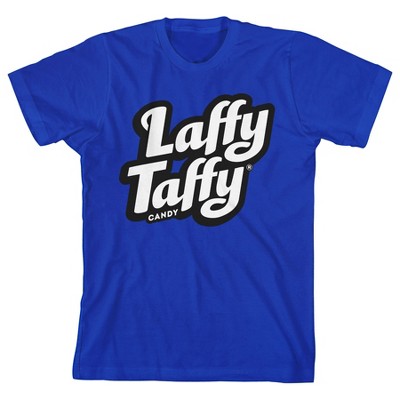 Laffy Taffy Text Logo Boy's Blue T-shirt : Target