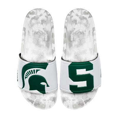 Ncaa Michigan State Spartans Slydr Pro White Sandals - White M9/w11 ...