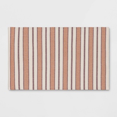 Collections Etc Harvest Pumpkin And Chickadees Braided Accent Rug 30" X ...