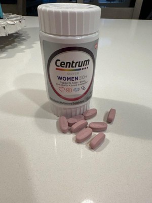 Centrum Silver Women 50+ Multivitamin / Multimineral Dietary Supplement ...