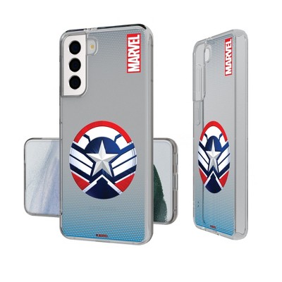Keyscaper Marvel Avengers Sam Wilson Captain America Grid Clear Cell ...
