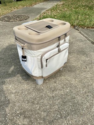 Soft Sided 26qt Roller Cooler Tan - Embark™ : Target