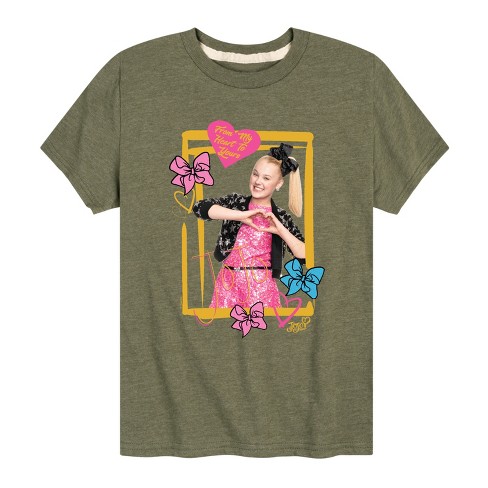 Boys' Jojo Siwa Jojo Love Short Sleeve Graphic T-shirt - Heather ...