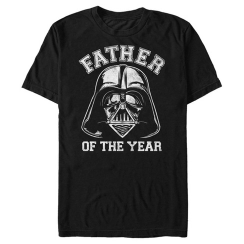 Men's Star Wars Father Of The Year Darth Vader T-shirt - Black / 3 - 3x ...