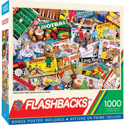 Masterpieces 1000 Piece Jigsaw Puzzle - Family Game Night - 19.25"x26 ...