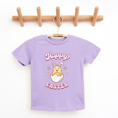 The Juniper Shop Hoppy Easter Chick Colorful Youth Short Sleeve Tee ...