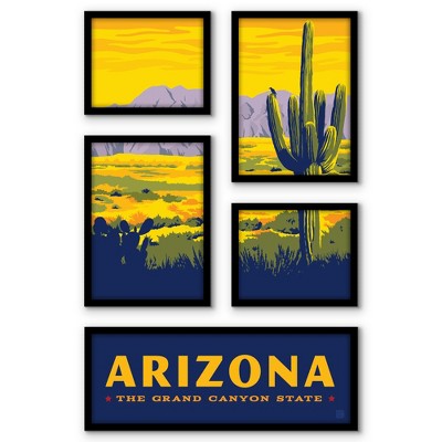 Evergreen Ultra-thin Edgelight Led Wall Decor, Round, Arizona State ...