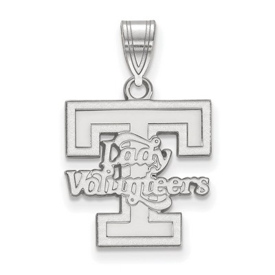 Black Bow Jewelry Sterling Silver Tennessee Volunteers Ncaa Medium ...