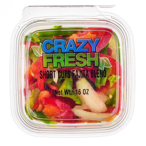 Crazy Fresh Short Cut Fajita Blend - 16oz : Target