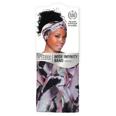 Evolve Products Wide Infinity Headband - Snakeskin : Target