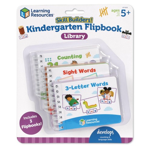 Learning Resources Skill Builders! Kindergarten Flipbook Library : Target