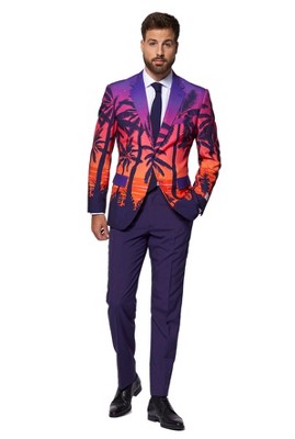 OppoSuits Men's Suit - Suave Sunset - Multicolor : Target