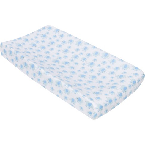Miracleware Muslin Changing Pad Cover - Elephant Blue : Target