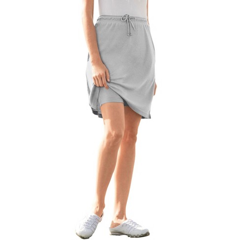 Woman Within Women's Plus Size Sport Knit Skort : Target