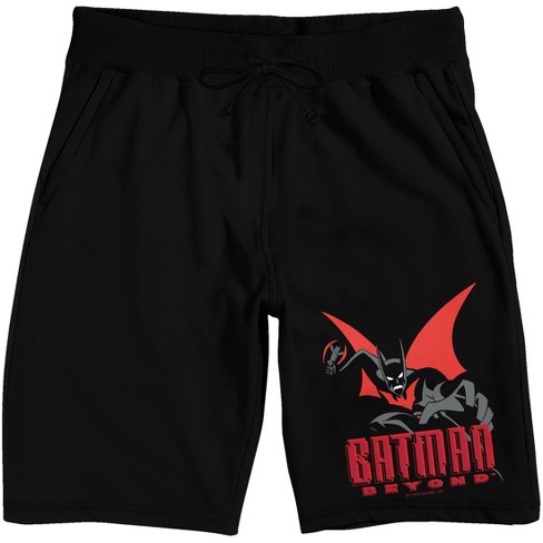 Batman Beyond Batman Logo Men's Black Sleep Pajama Shorts-small : Target