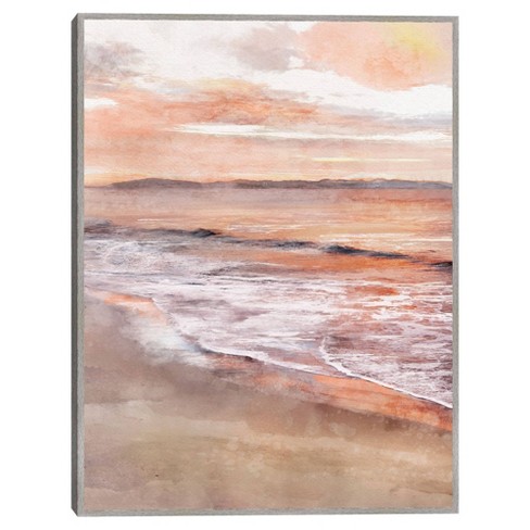 Masterpiece Art Gallery 30"x40" Coastal Sorbet Wall Art : Target