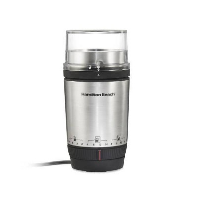 Hamilton Beach Ss Custom Grind Coffee Grinder 80406 : Target