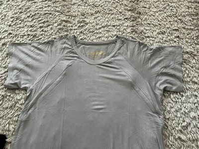 Adr Maternity Nursing Top T-shirt Dress Soft Knit Sleep Shirt W/ Zipper ...