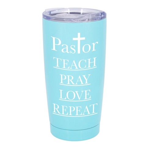 Elanze Designs Pastor Teach. Pray. Love. Repeat Cross Wrap-around ...