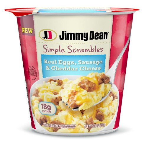 Jimmy Dean Simple Scrambles - Sausage - 5.35oz : Target