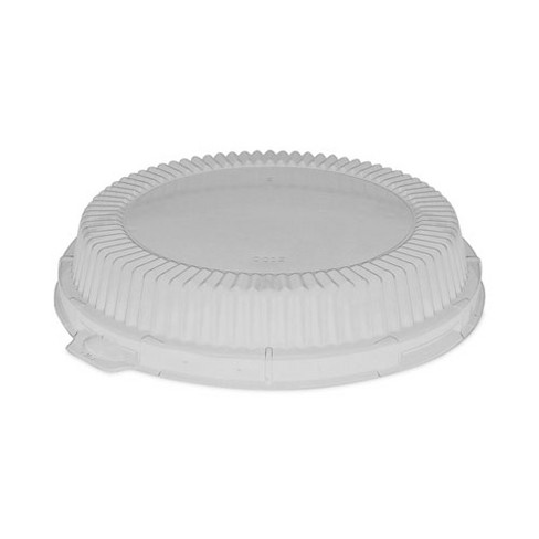 Pactiv Evergreen Clearview Dome-style Lid With Tabs, Fluted, 8.88 X 8. ...