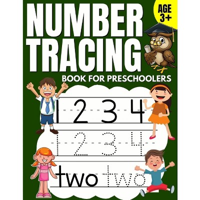 Number Tracing Book For Preschoolers - By Brighter Child Company ...