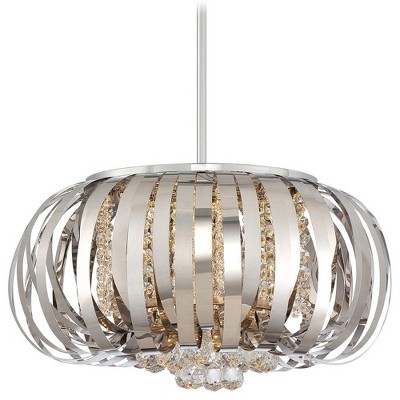 George Kovacs Lighting Woven Gems 1 - Light Pendant , Chrome : Target