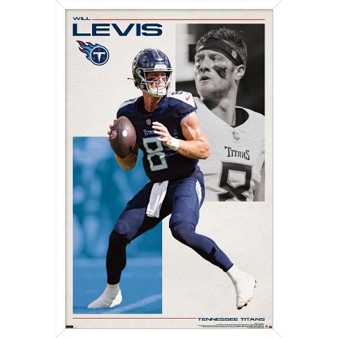 Trends International Nfl Tennessee Titans - Will Levis 24 Framed Wall ...