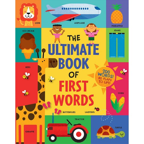 The Ultimate Book Of First Words - (board Book) : Target