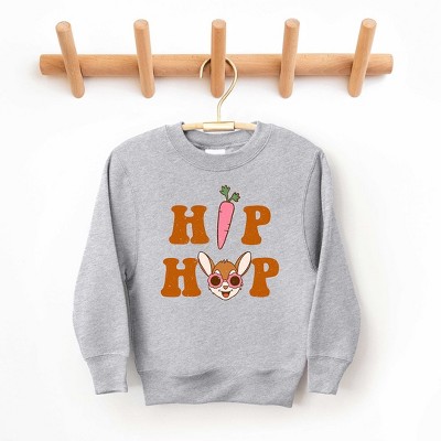 The Juniper Shop Hip Hop Bunny With Glasses Youth Graphic Sweatshirt ...