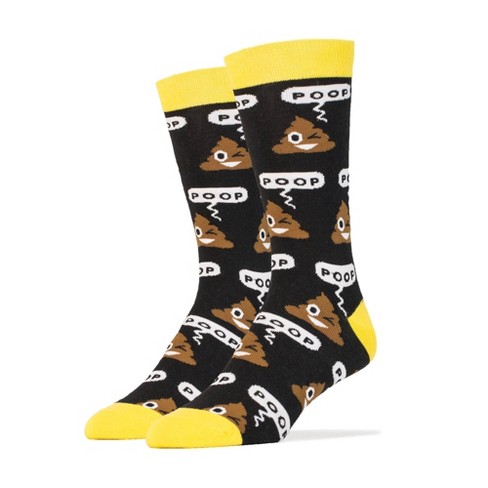 Jy Instyle Poop Emoji Women's Crew Socks : Target